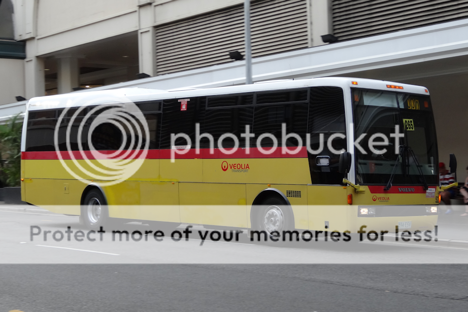A couple of Veolia Transdev Queensland