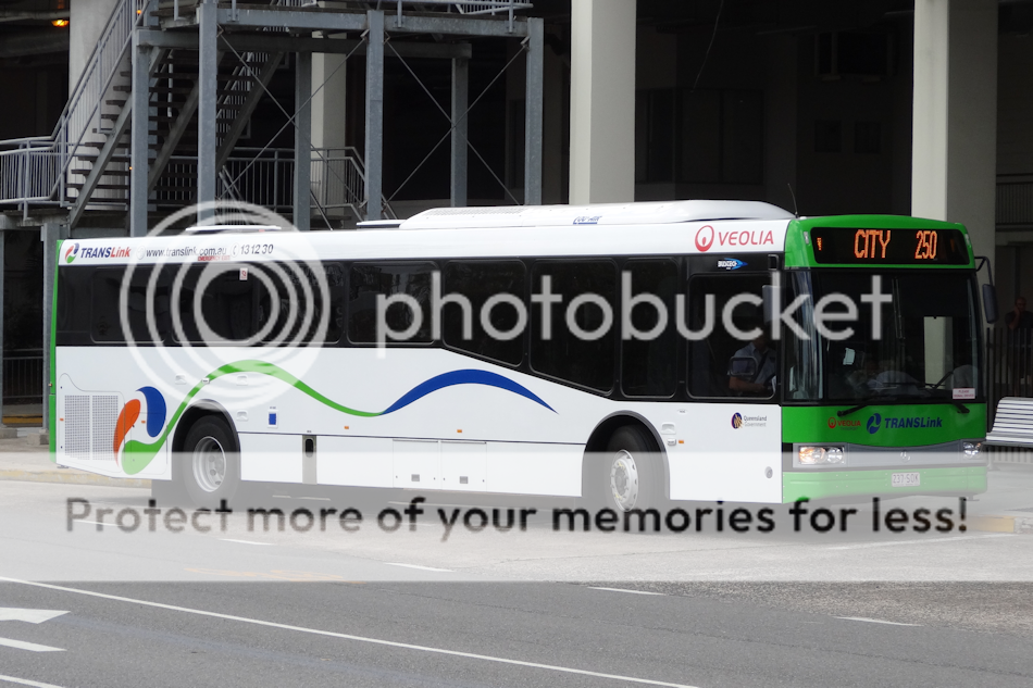 A couple of Veolia Transdev Queensland